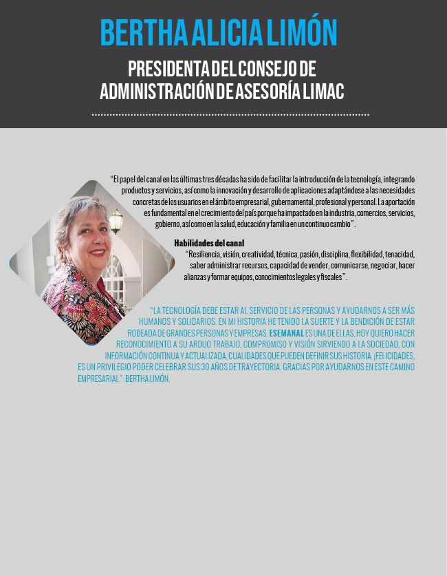4berthalimon+ - eSemanal - Noticias del Canal